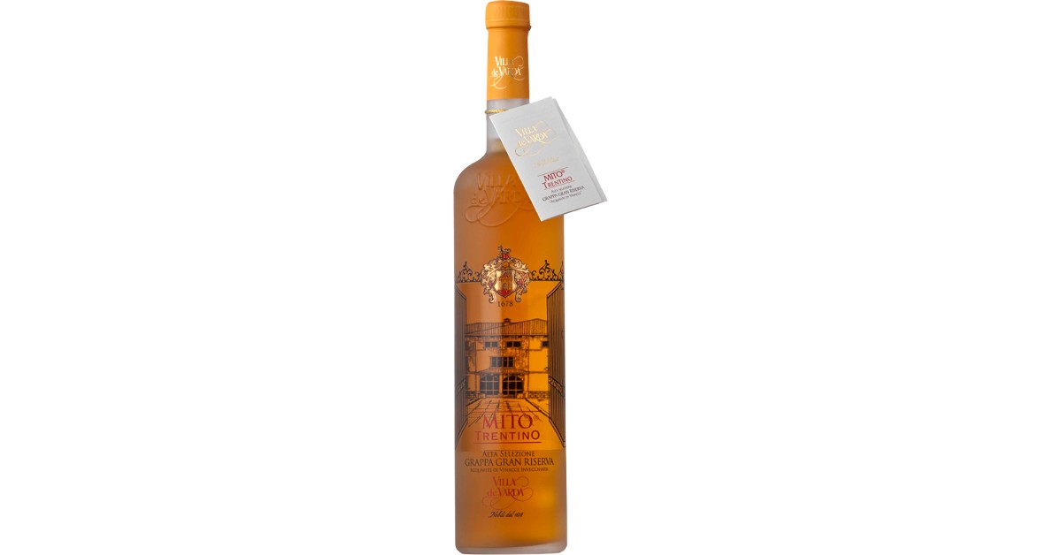 Grappa Gran Riserva Mito Trentino